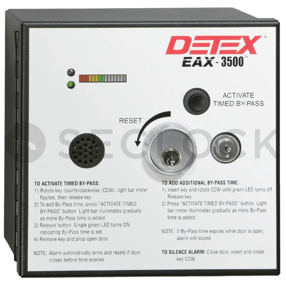 EAX-3500 - Detex Exit Device Parts | SECLOCK