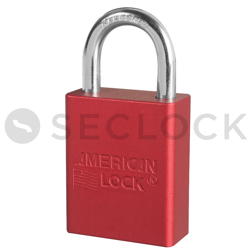 A1105 Red KA - American Lock Padlocks | SECLOCK